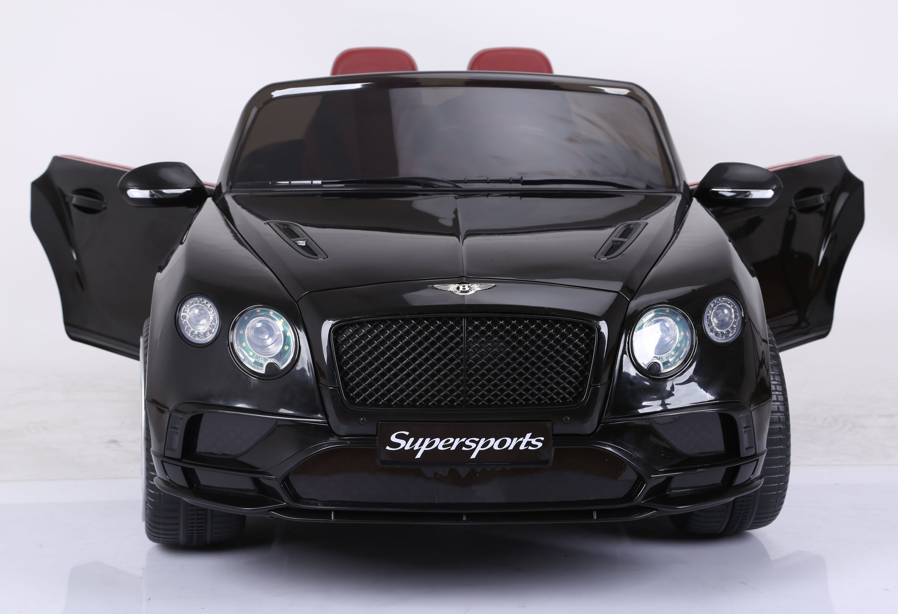 Kids Ride On Bentley Continental Supersports JE 1155 Black — Mini Moto Toys
