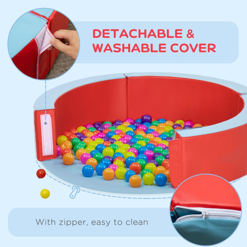 Kids Foam Ball Pit Pool with 200 Ocean Balls — Mini Moto Toys