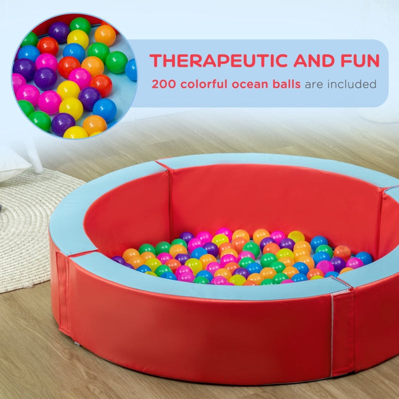 Kids Foam Ball Pit Pool with 200 Ocean Balls — Mini Moto Toys